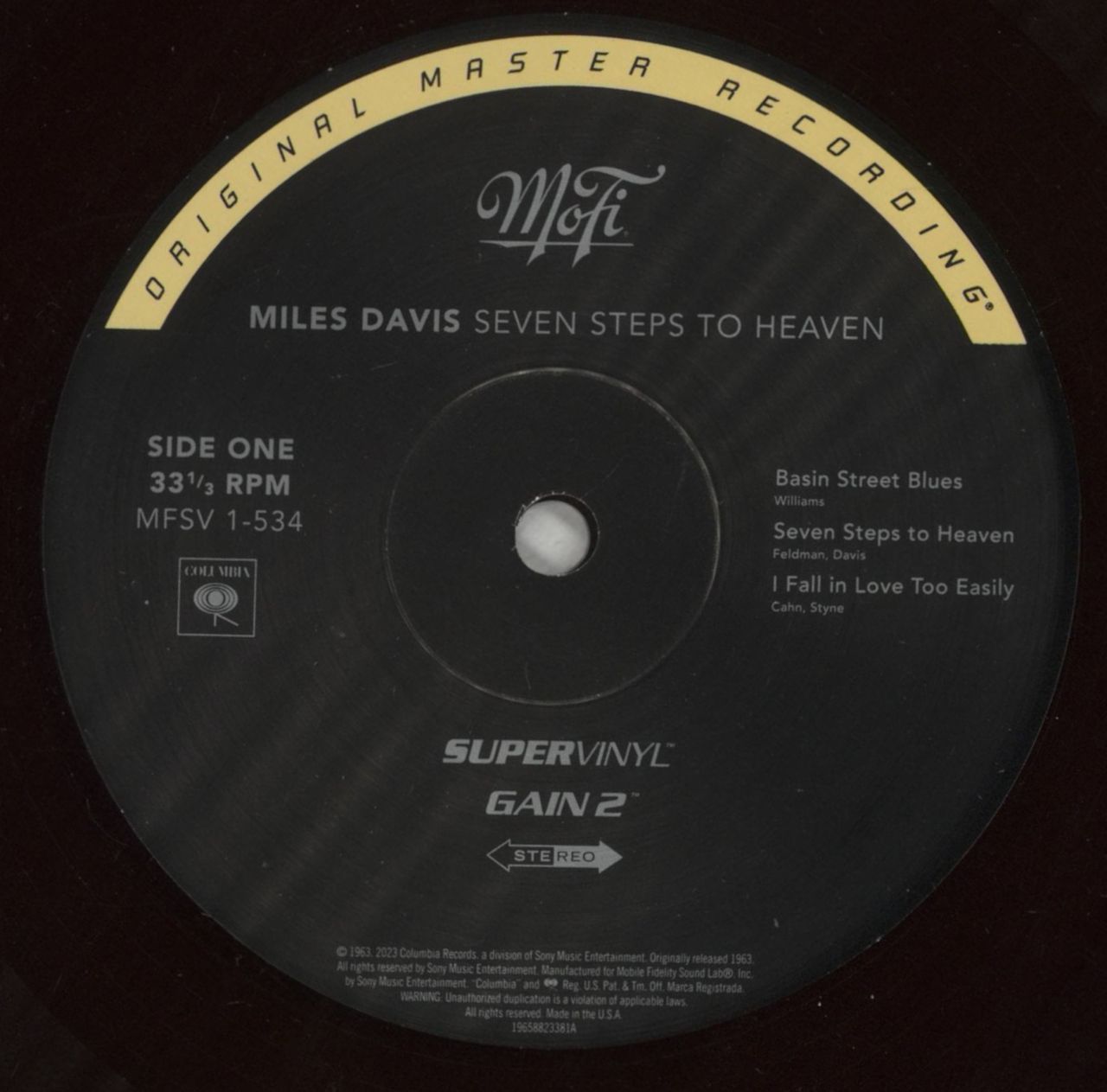 Miles Davis Seven Steps To Heaven - Original Master Recording Super Vi — RareVinyl.com