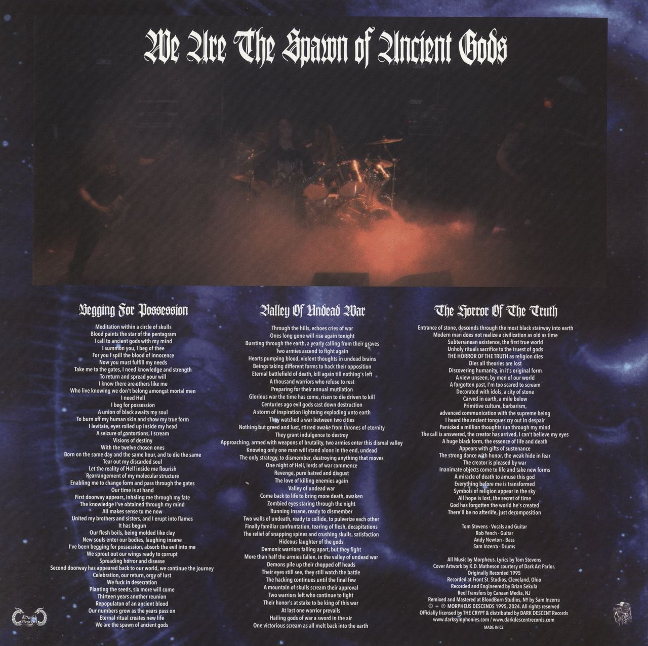 Morpheus Descends The Horror Of The Truth - Moonphase Blue & White wit ...