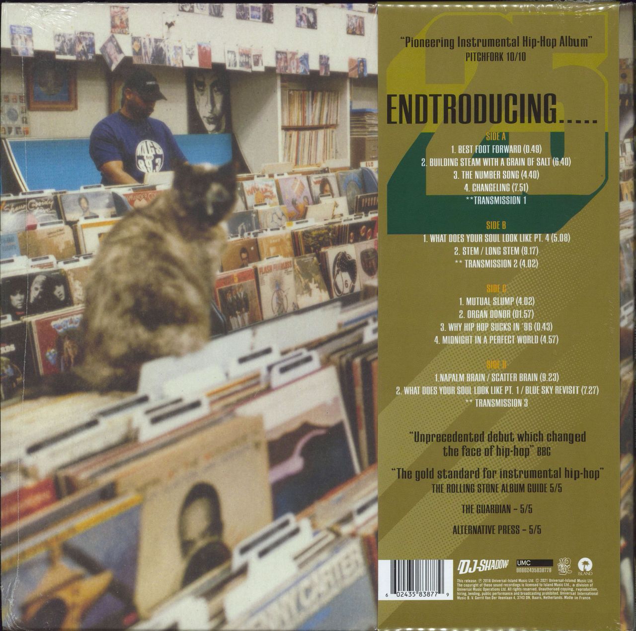 DJ Shadow Endtroducing.....: 25th Anniversary Half Speed Master Editio ...