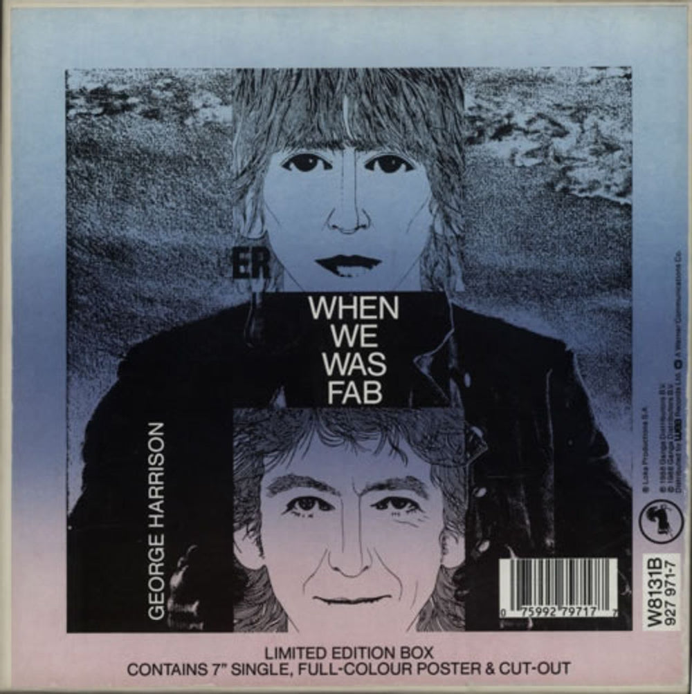 George Harrison When We Was Fab - Box UK 7" box set — RareVinyl.com