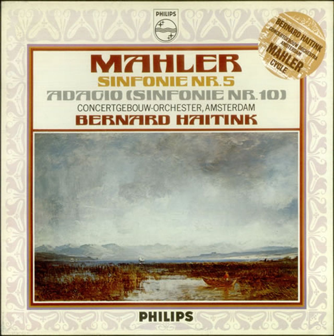 Gustav Mahler Symphony No. 5 & Adagio from Symphony No. 10 Dutch 2-LP — RareVinyl.com