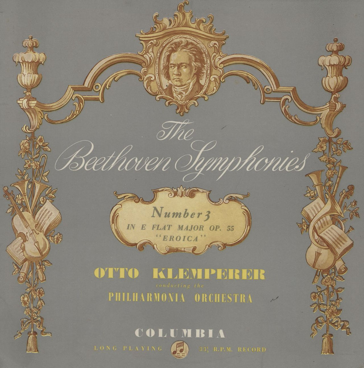 Ludwig Van Beethoven Symphony No. 3 'Eroica' - 3rd UK Vinyl LP ...