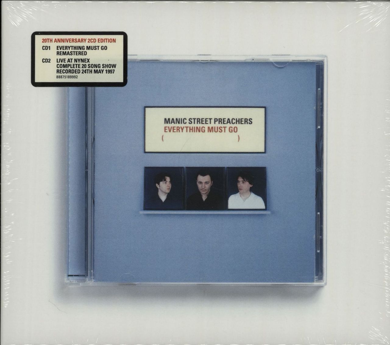 Manic Street Preachers Everything Must Go - 20th Anniversary Edition - — RareVinyl.com