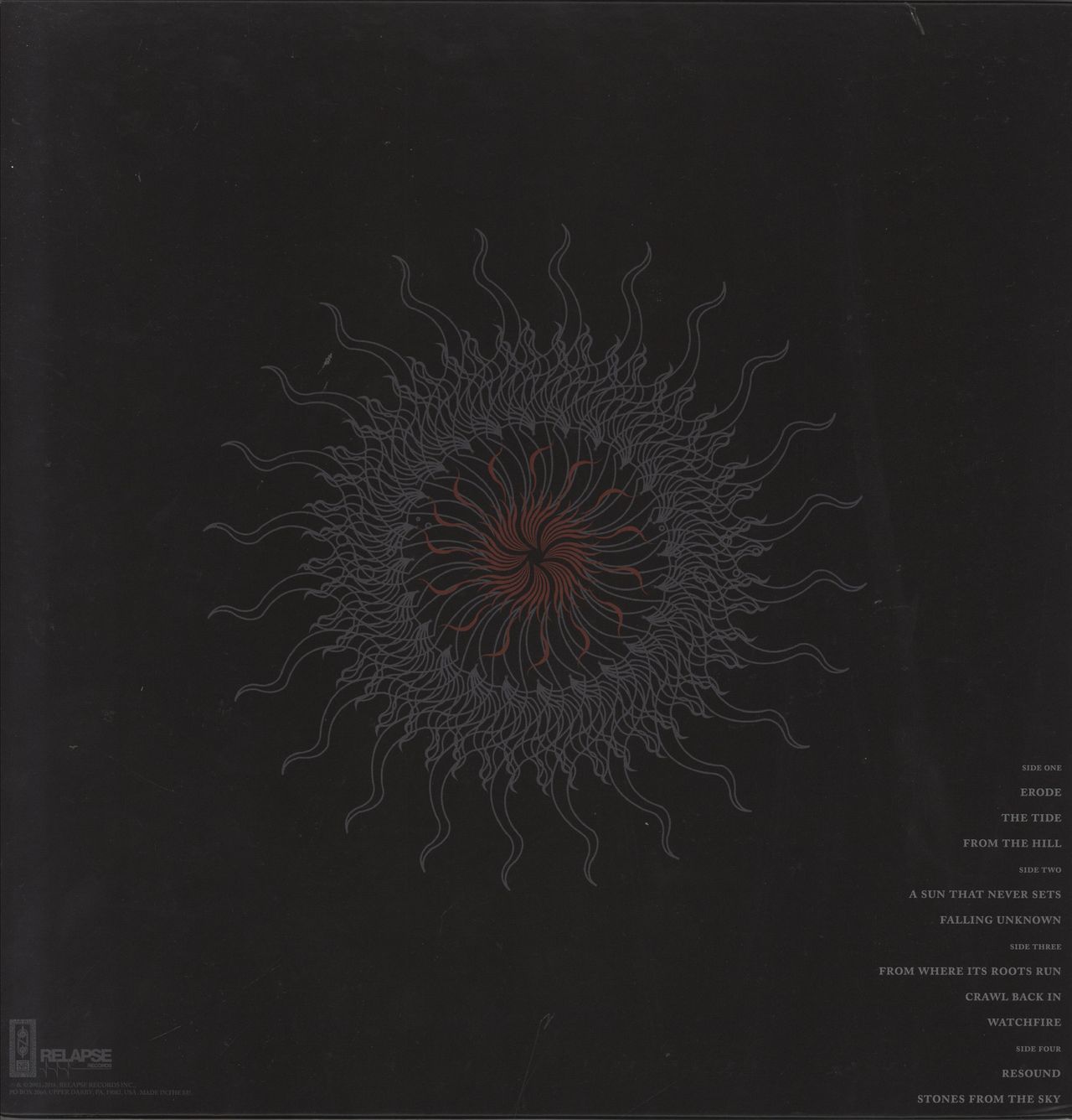 Neurosis A Sun That Never Sets - Clear Vinyl US 2-LP vinyl set — RareVinyl.com