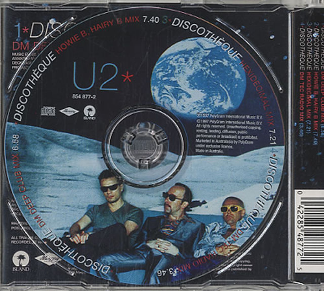 U2 Discotheque - Part 2 Australian CD single — RareVinyl.com